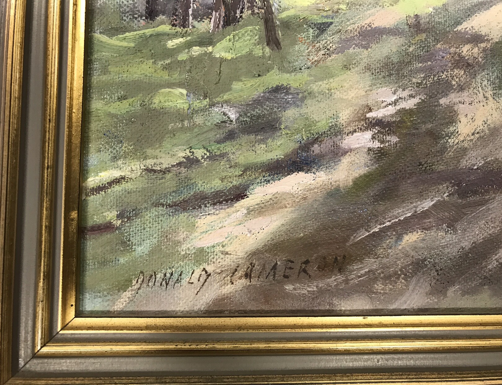 Donald Cameron "Hilltop Path" | The McCorry Collection