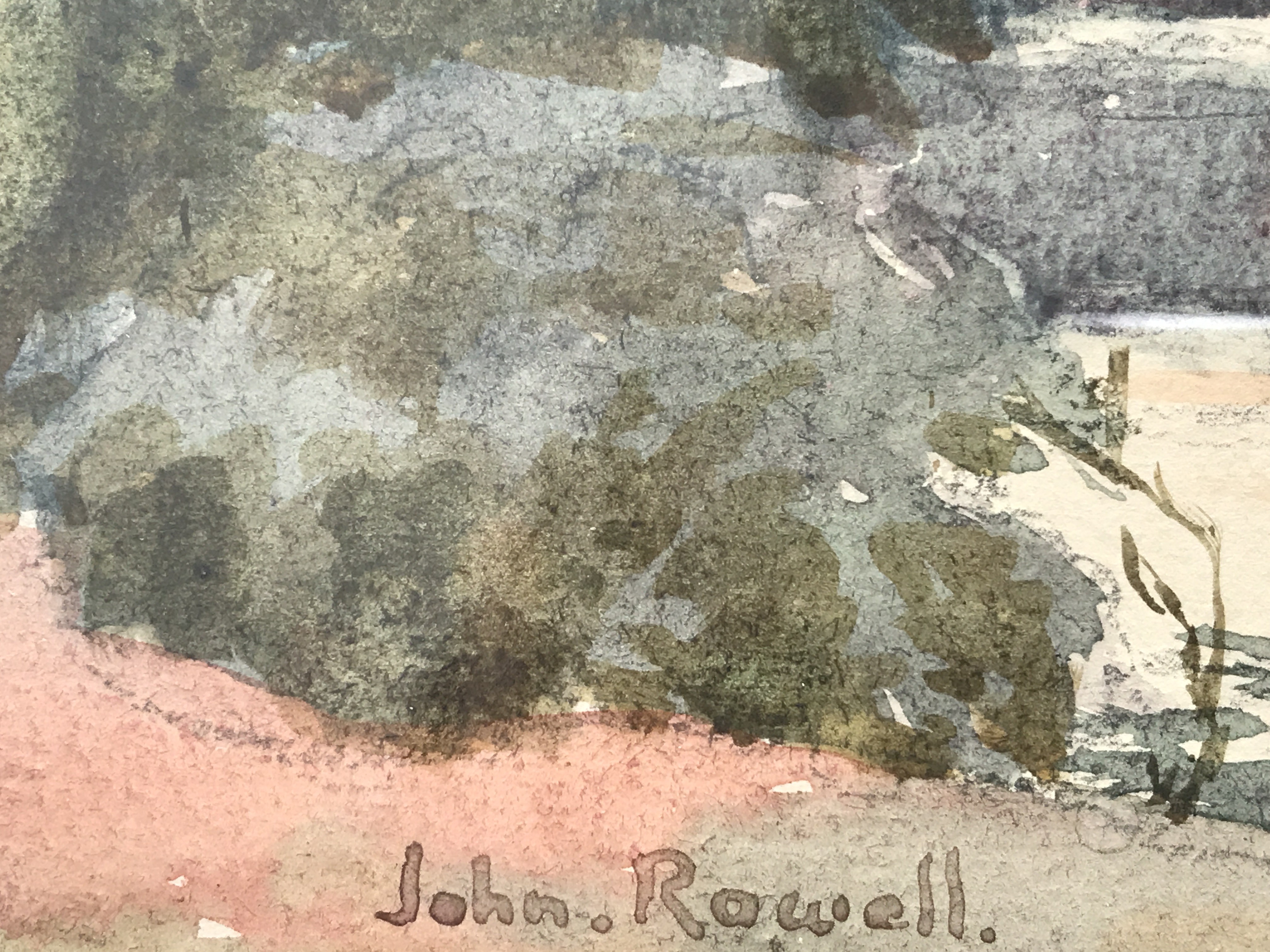 “Forest Mountain Landscape” Untitled By John Rowell | The McCorry ...