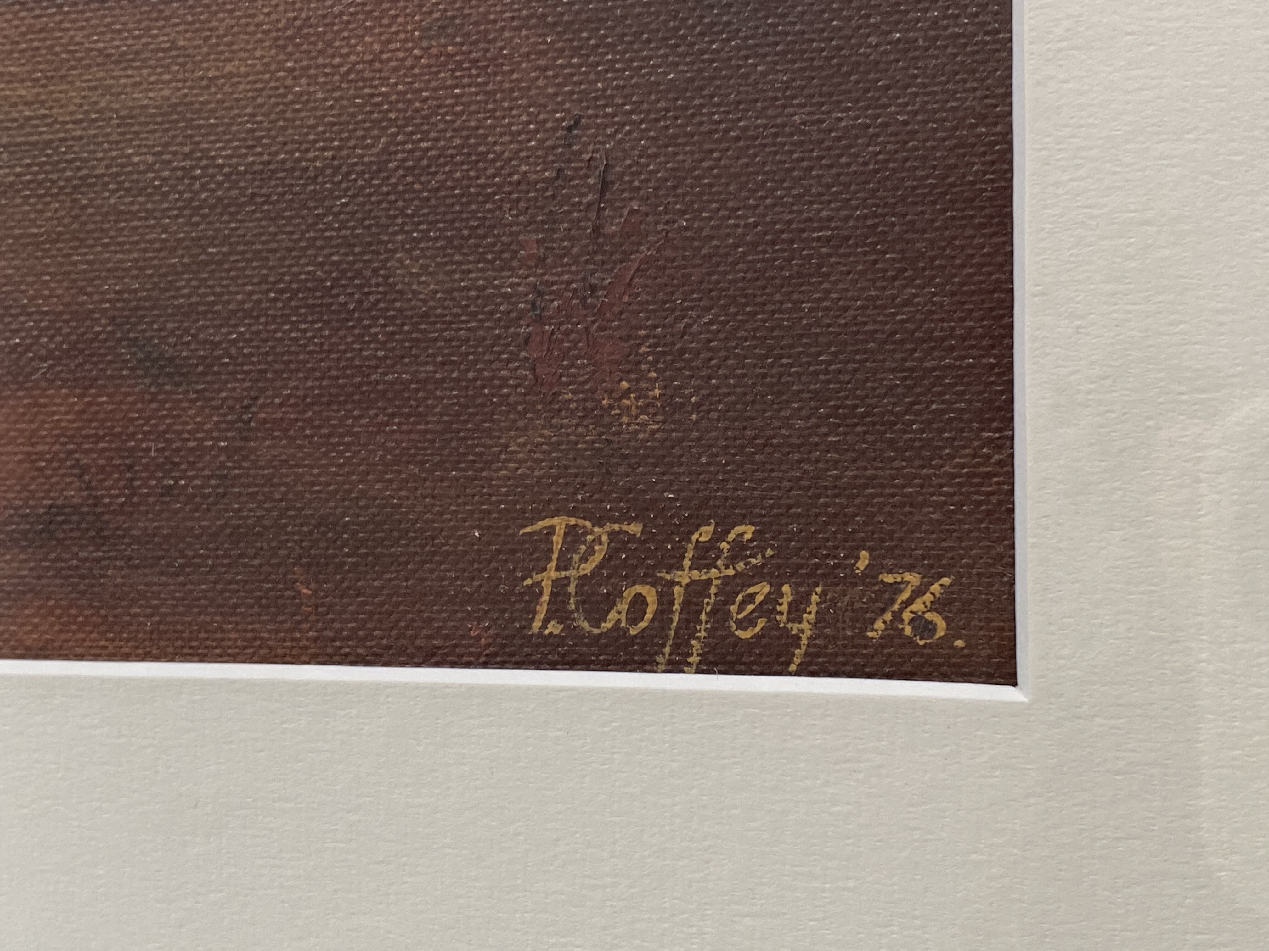 “Outback House” Oil Painting By Patrick Coffey | The McCorry Collection